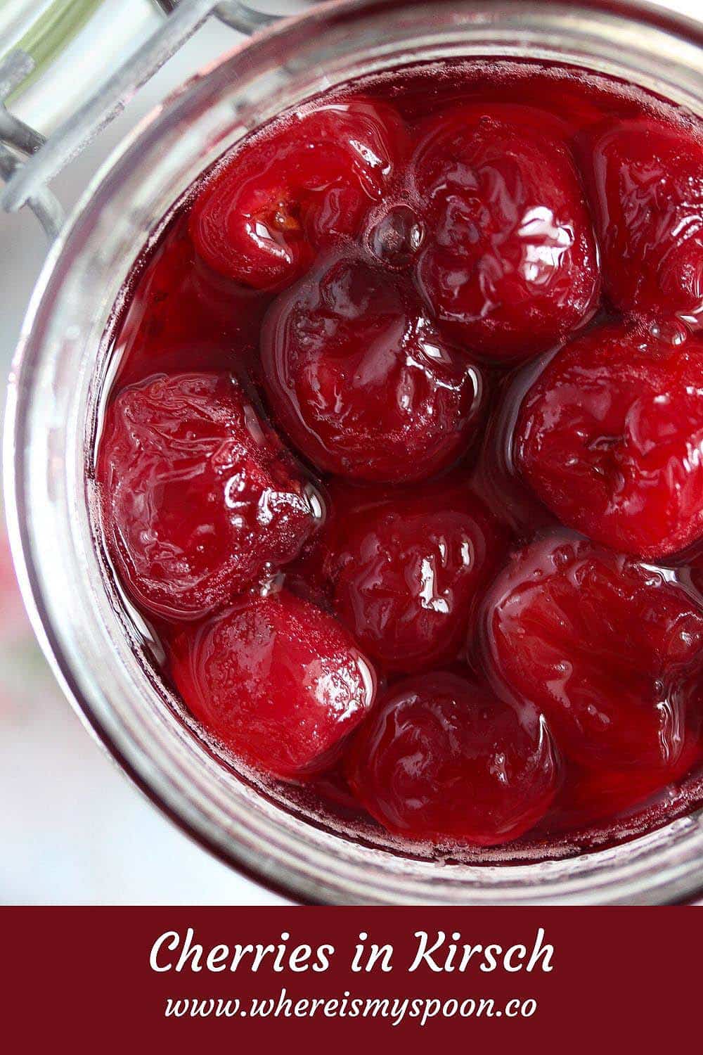 Cherries in Kirsch - Where Is My Spoon