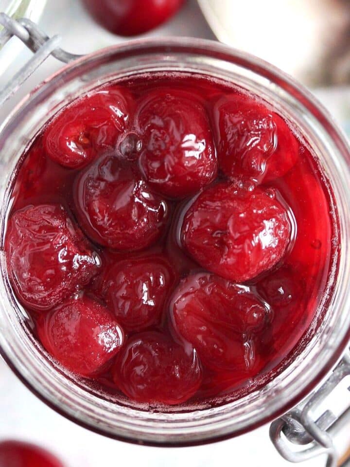 How To Preserve Cherries - Low Sugar - Where Is My Spoon