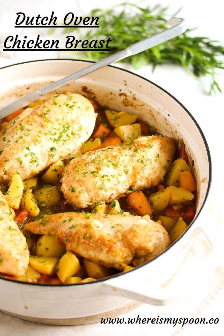 Dutch Oven Chicken Breast (with Vegetables and Potatoes) Dutch Oven Chicken Breast (with Vegetables and Potatoes)