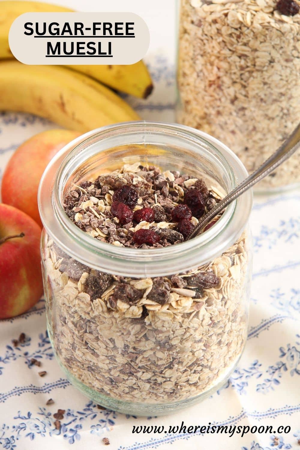 Sugar-Free Muesli Recipe - Where Is My Spoon