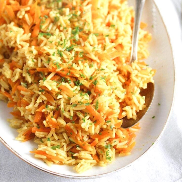 Carrot Rice - Where Is My Spoon