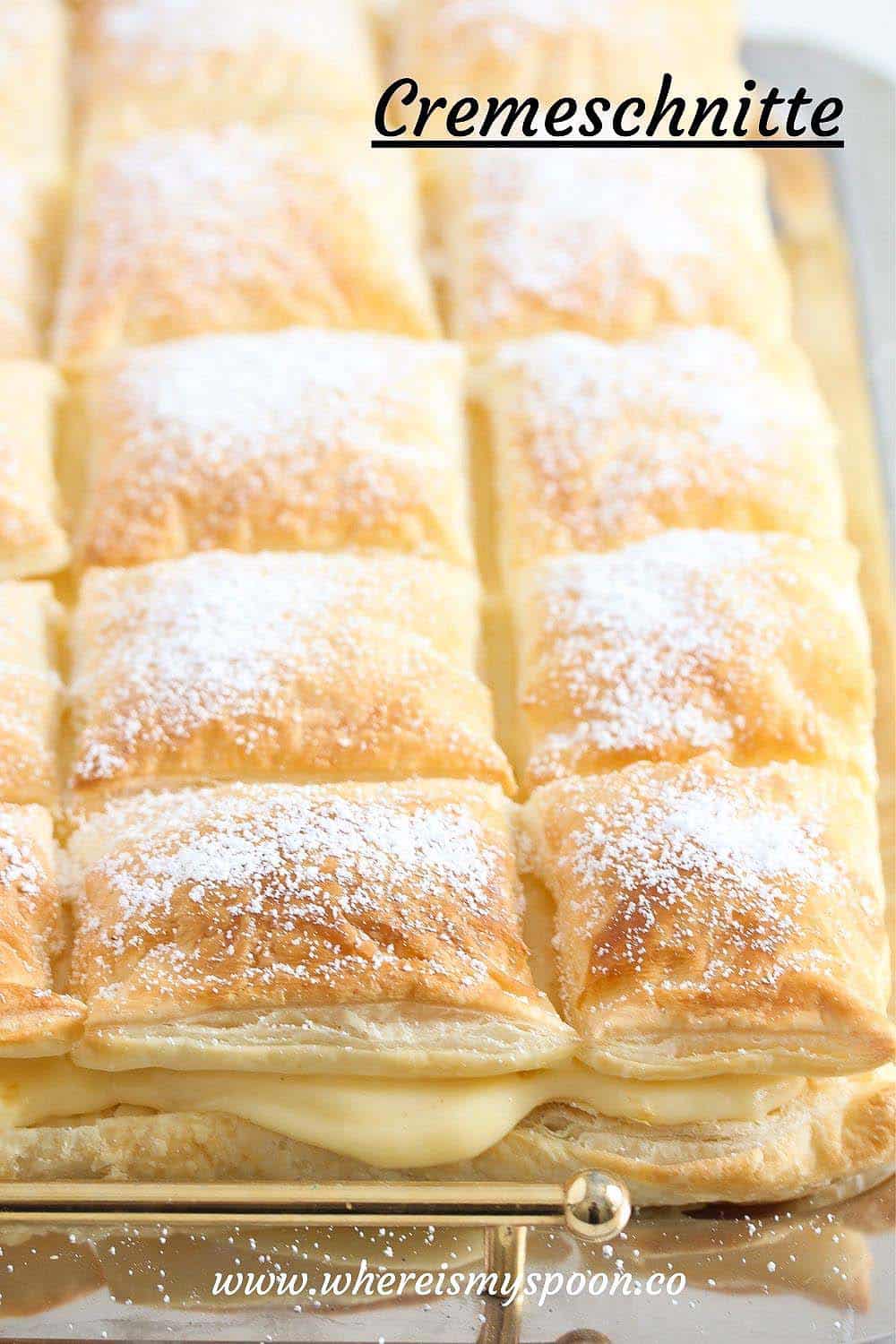 Cremeschnitte (Romanian Cremsnit Recipe)