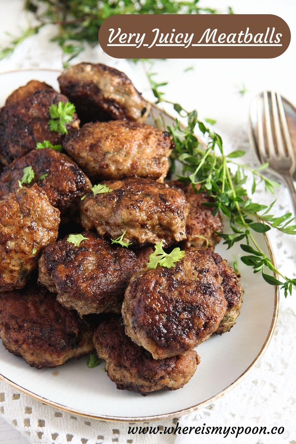 Romanian Meatballs - Chiftele Recipe - Where Is My Spoon