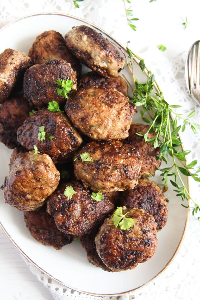 Romanian Meatballs - Chiftele Recipe - Where Is My Spoon