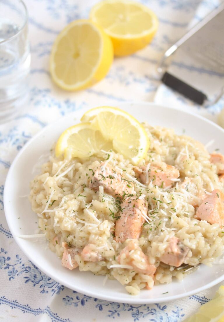 Salmon Risotto - Where Is My Spoon