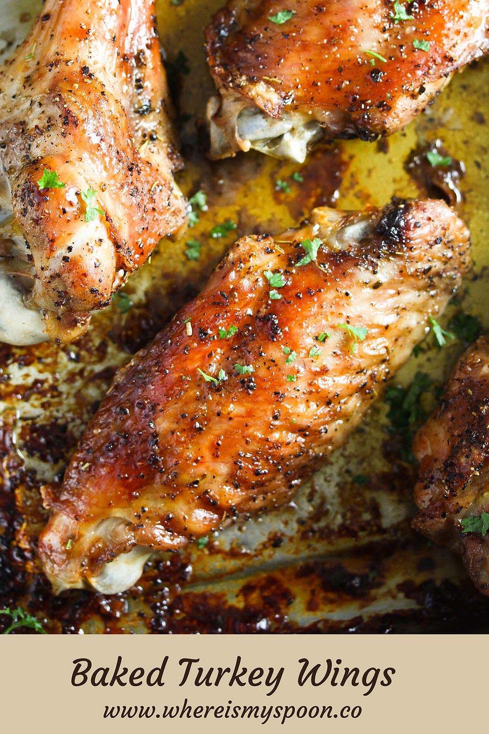 Crispy Turkey Wings Recipe Oven Roasted Where Is My Spoon