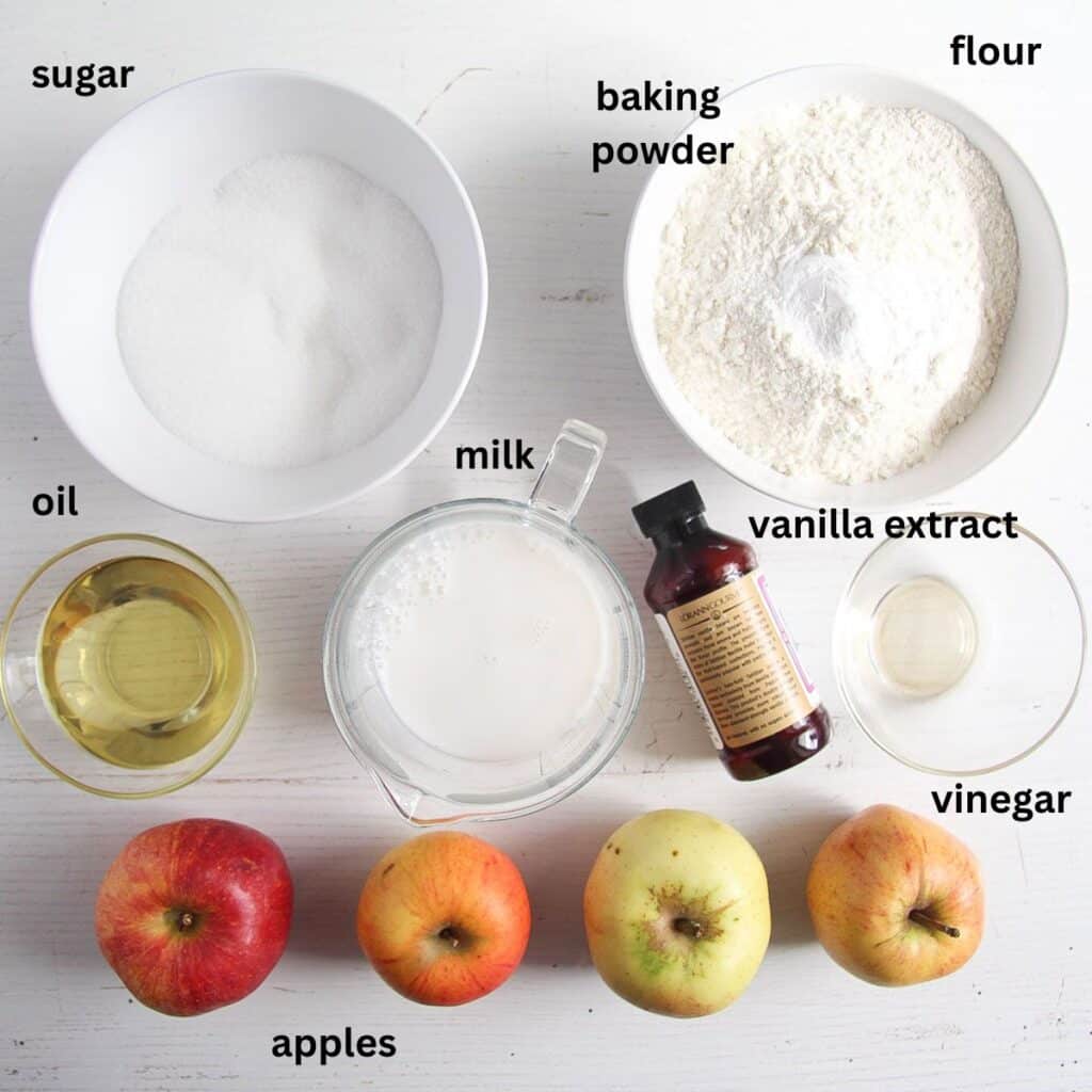 Eggless Apple Cake - Where Is My Spoon