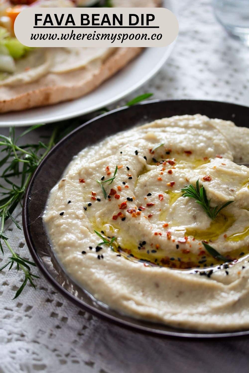 Fava Bean Dip - Where Is My Spoon