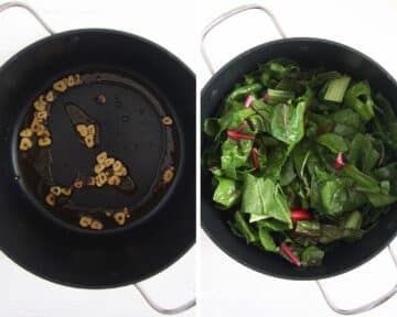 Steamed Swiss Chard - Where Is My Spoon