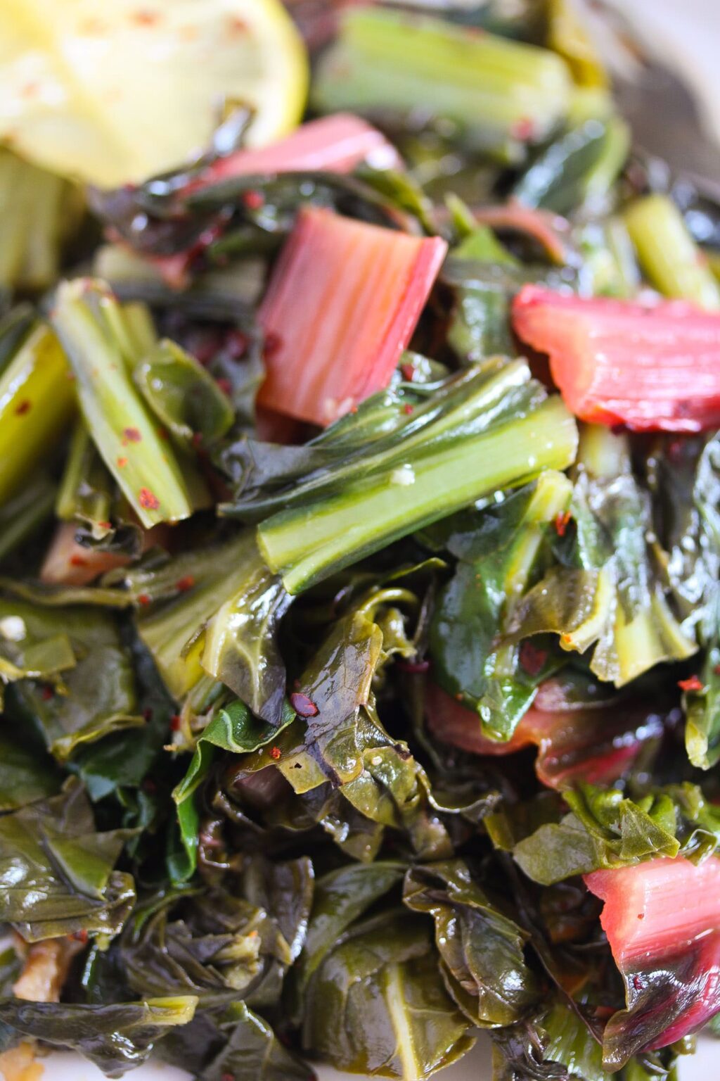 Steamed Swiss Chard - Where Is My Spoon