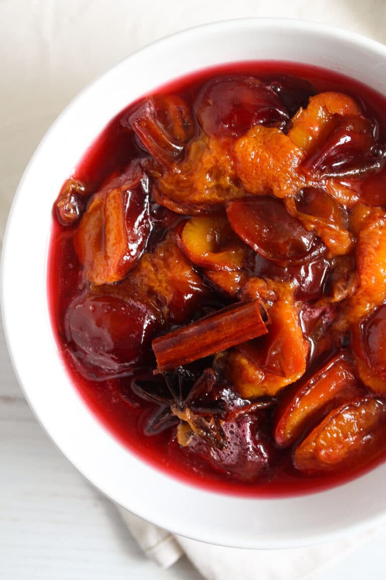 How to Make Stewed Plums (Easy and Delicious) - Where Is My Spoon