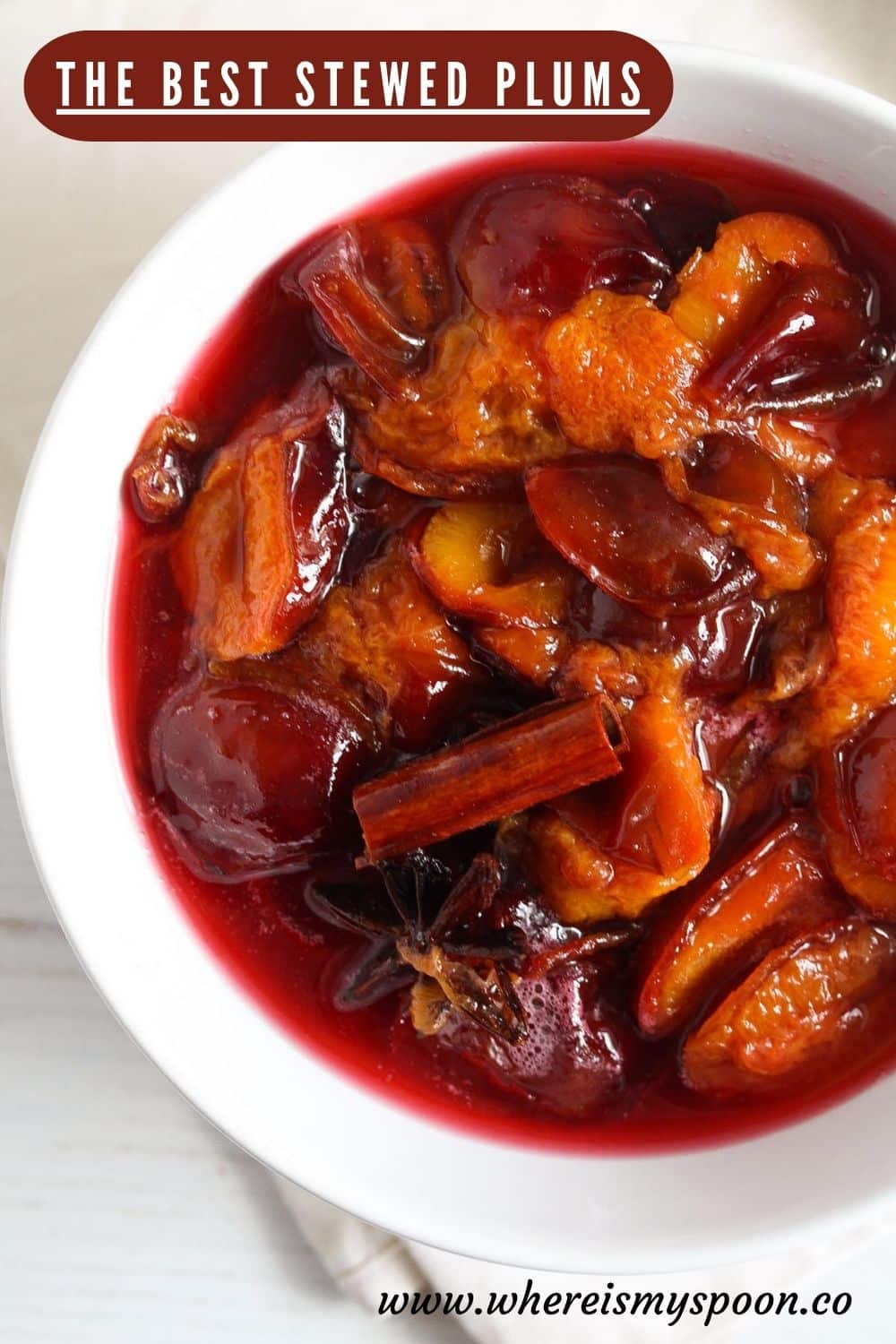 How to Make Stewed Plums (Easy and Delicious) - Where Is My Spoon