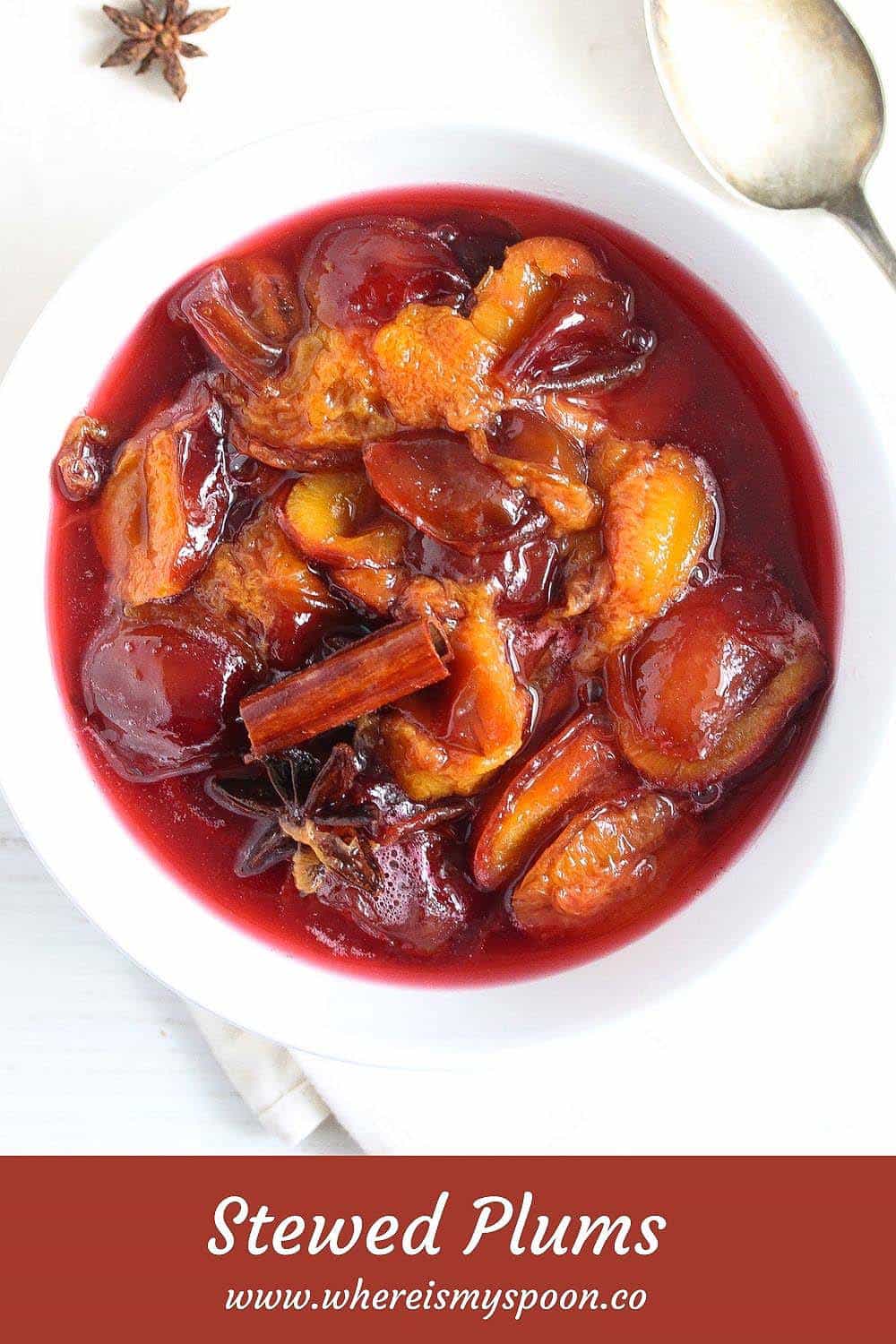 How to Make Stewed Plums (Easy and Delicious) - Where Is My Spoon