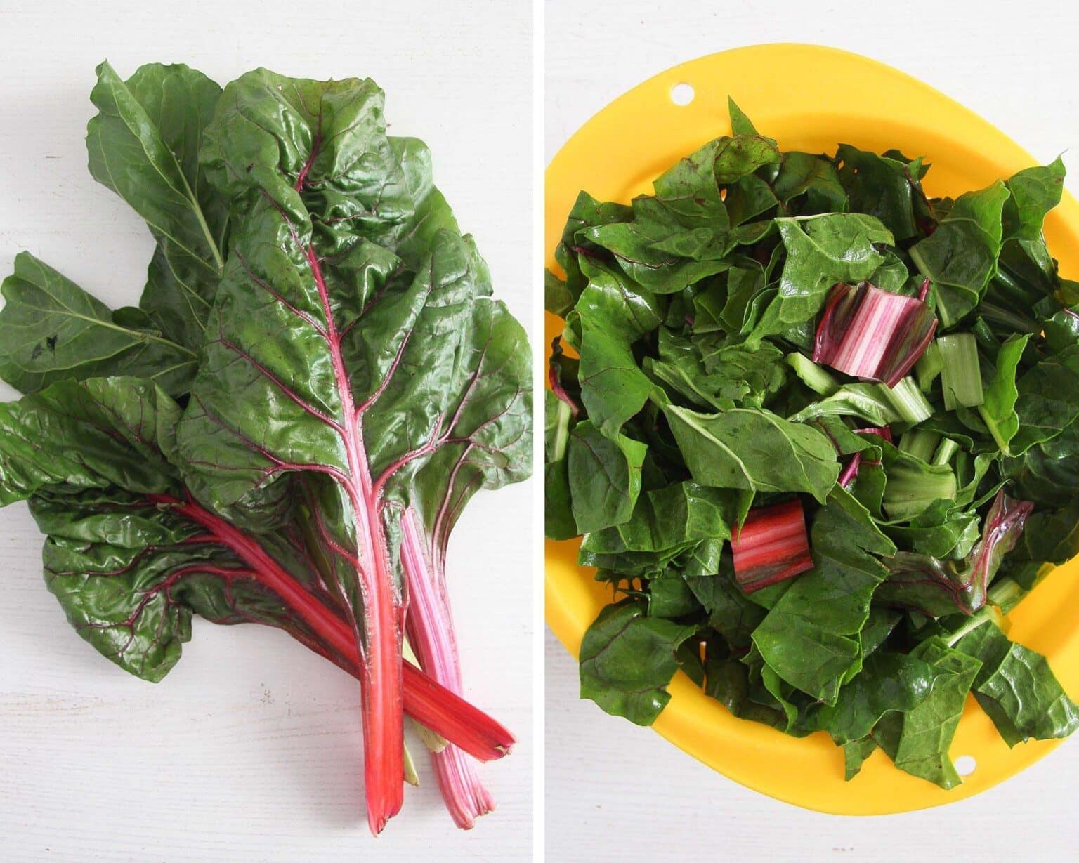 Steamed Swiss Chard - Where Is My Spoon