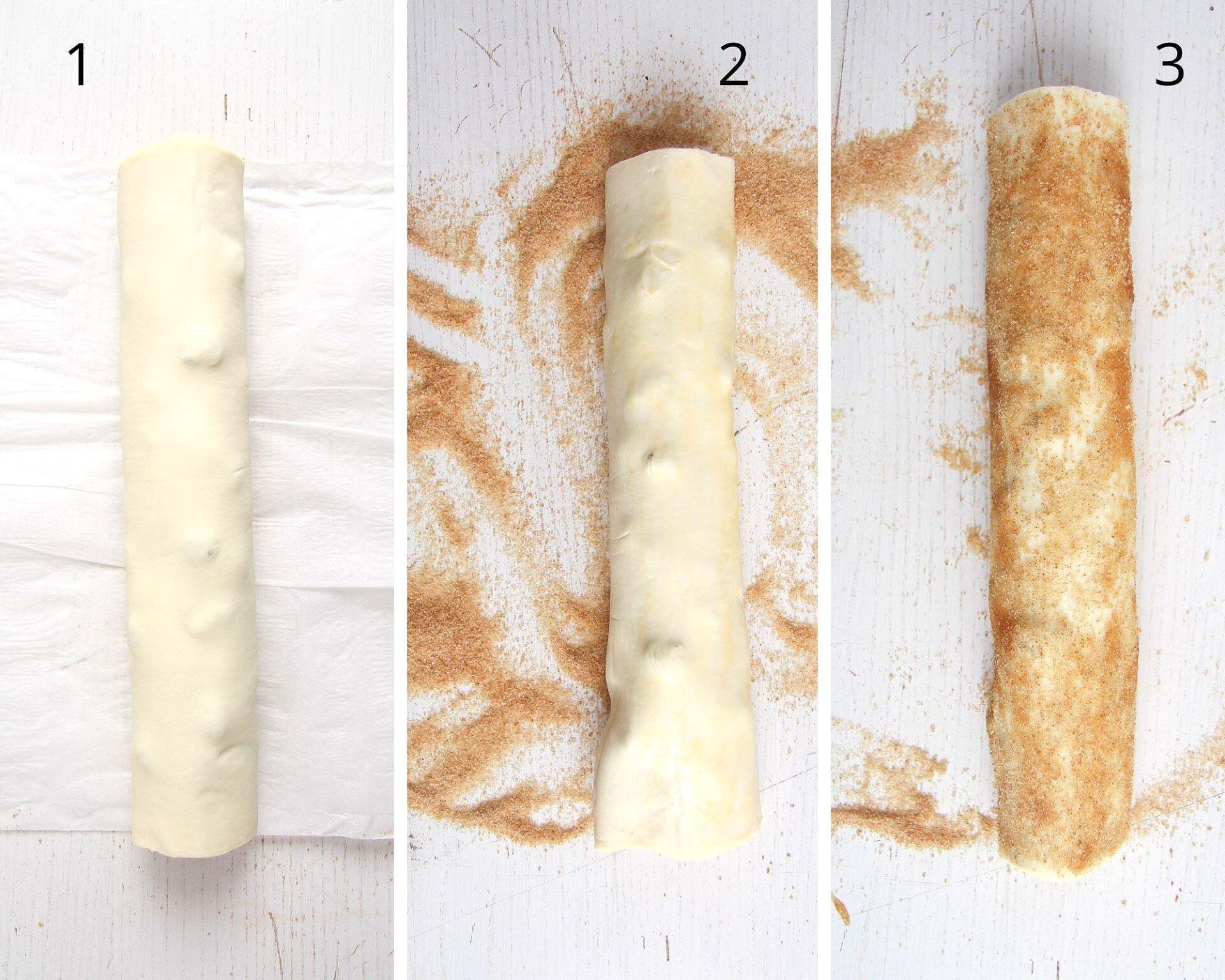 Cinnamon Rolls with Puff Pastry (and Icing)