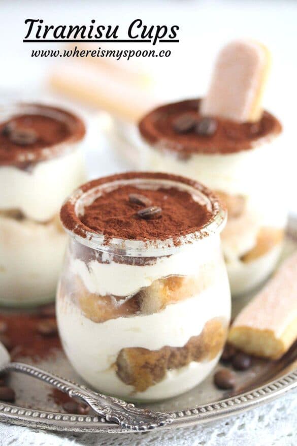 Mini Tiramisu in a Jar