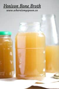 Venison Stock or Bone Broth (with Deer Bones)
