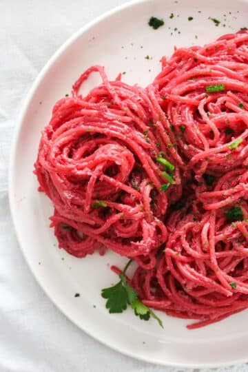 Easy Beetroot Pasta Recipe - Where Is My Spoon