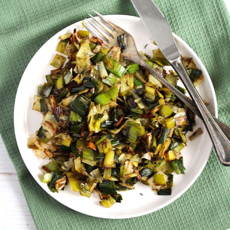 How to Cook Leeks - Buttered Leeks - Where Is My Spoon