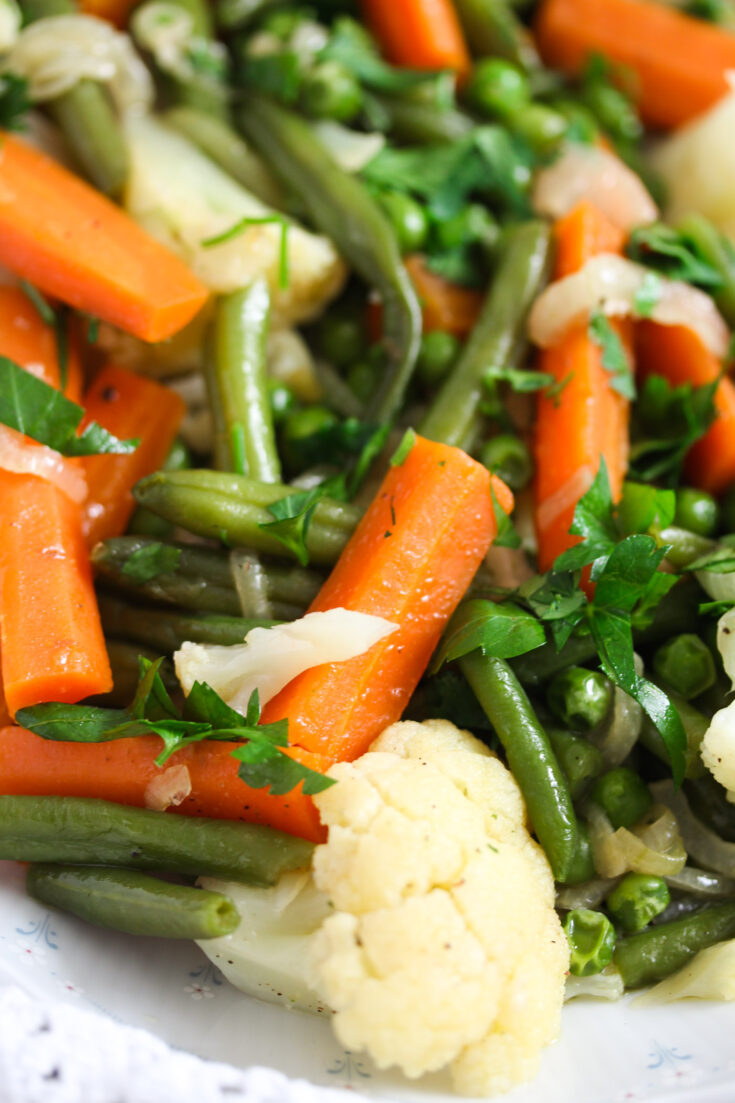 Simple Buttered Vegetables (Very Adaptable Side Dish)
