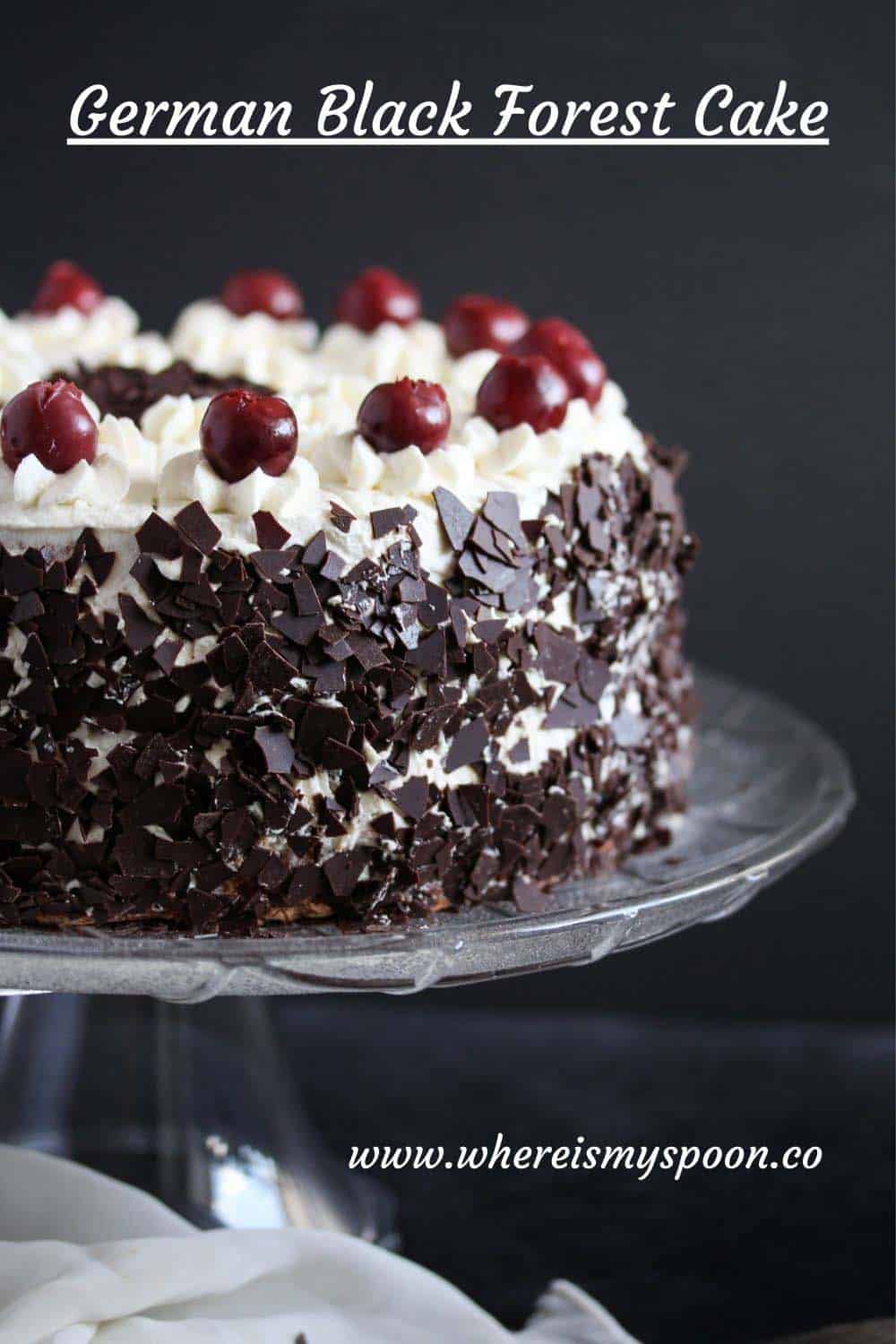 Authentic German Black Forest Cake - Where Is My Spoon