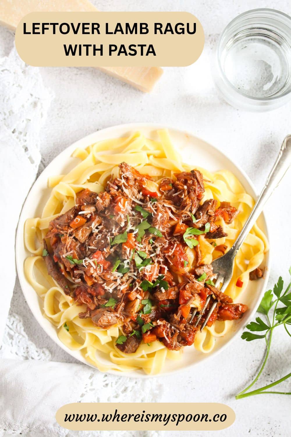 Leftover Lamb Ragu - Where Is My Spoon