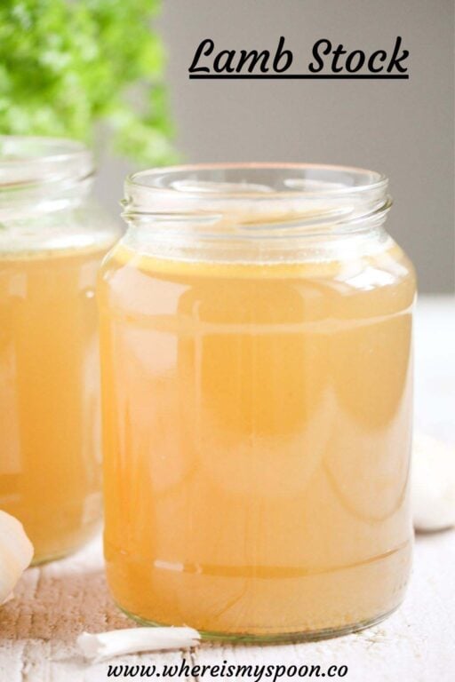 Lamb Stock or Lamb Bone Broth Recipe