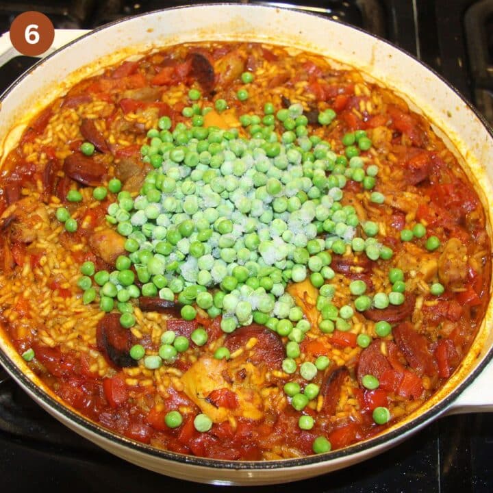 Chicken and Chorizo Paella - No Seafood - Where Is My Spoon