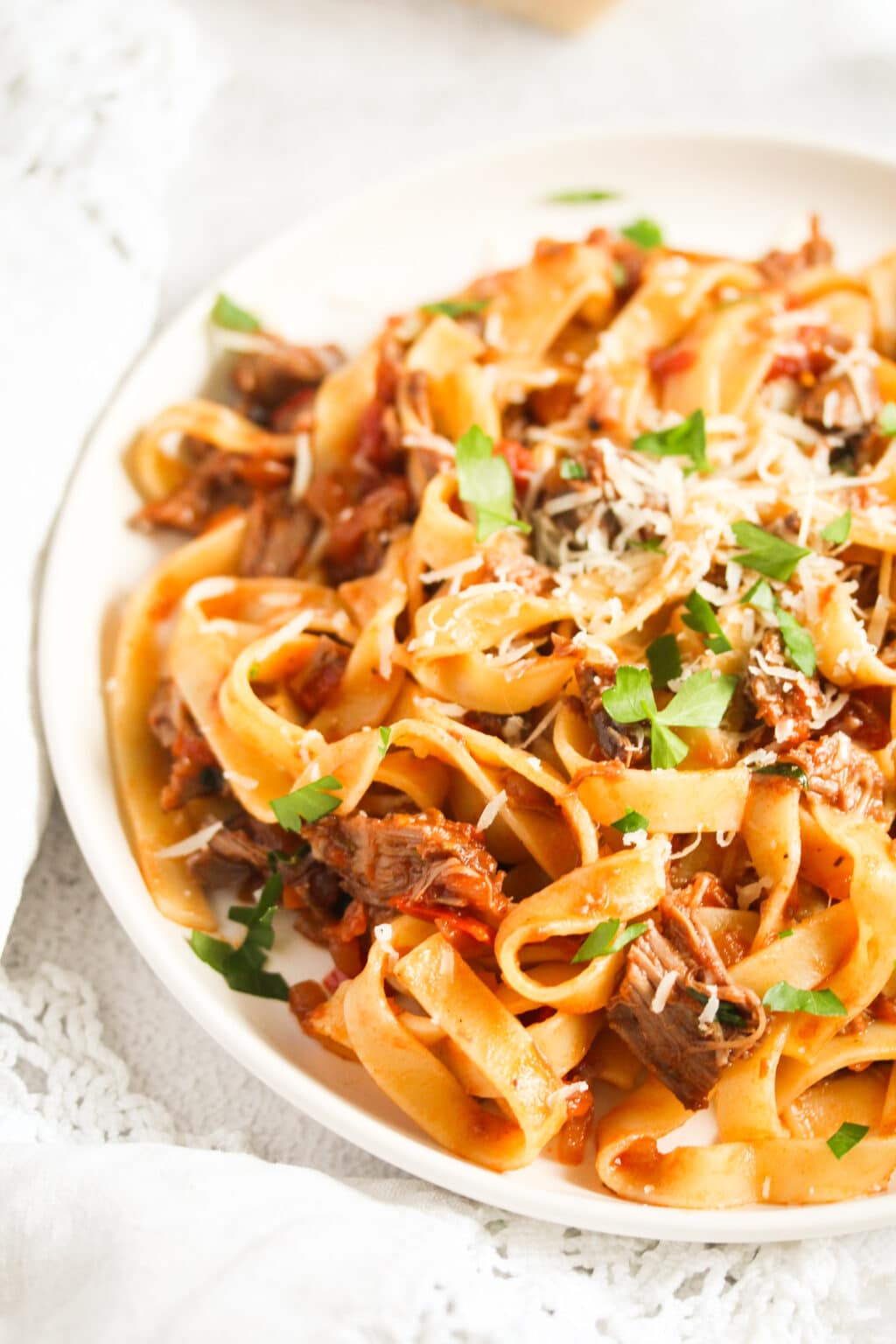 Slow Cooker Lamb Ragu - Where Is My Spoon
