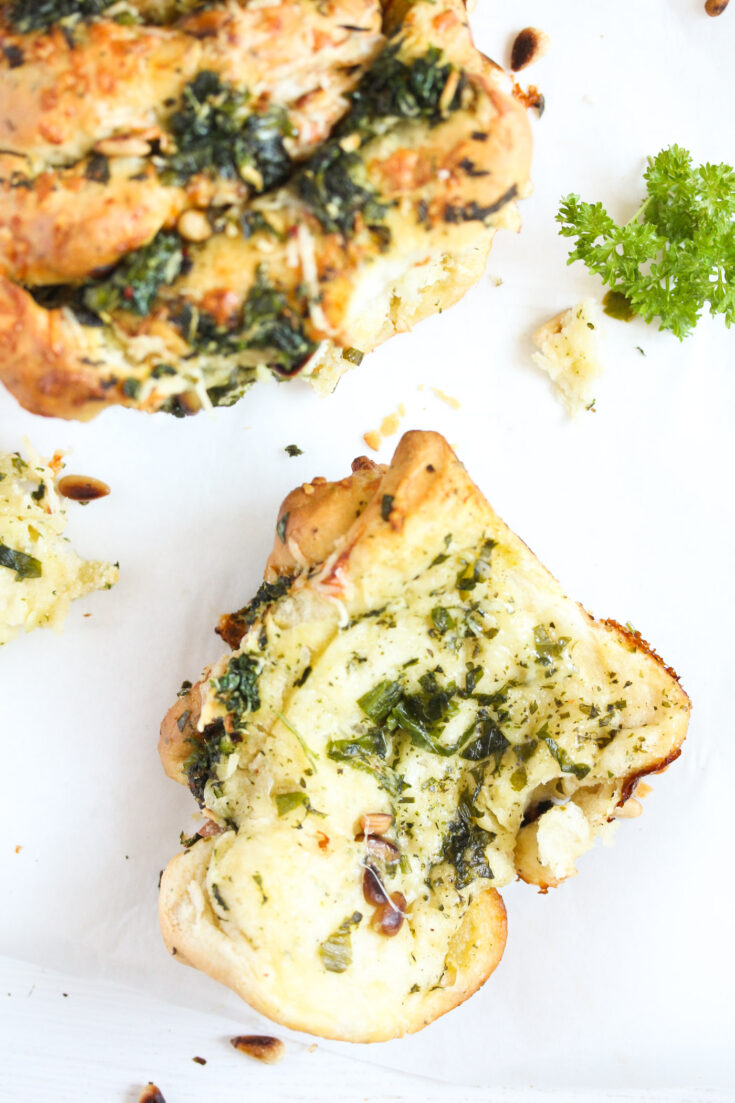 Pull-Apart Wild Garlic Bread Where Is My Spoon