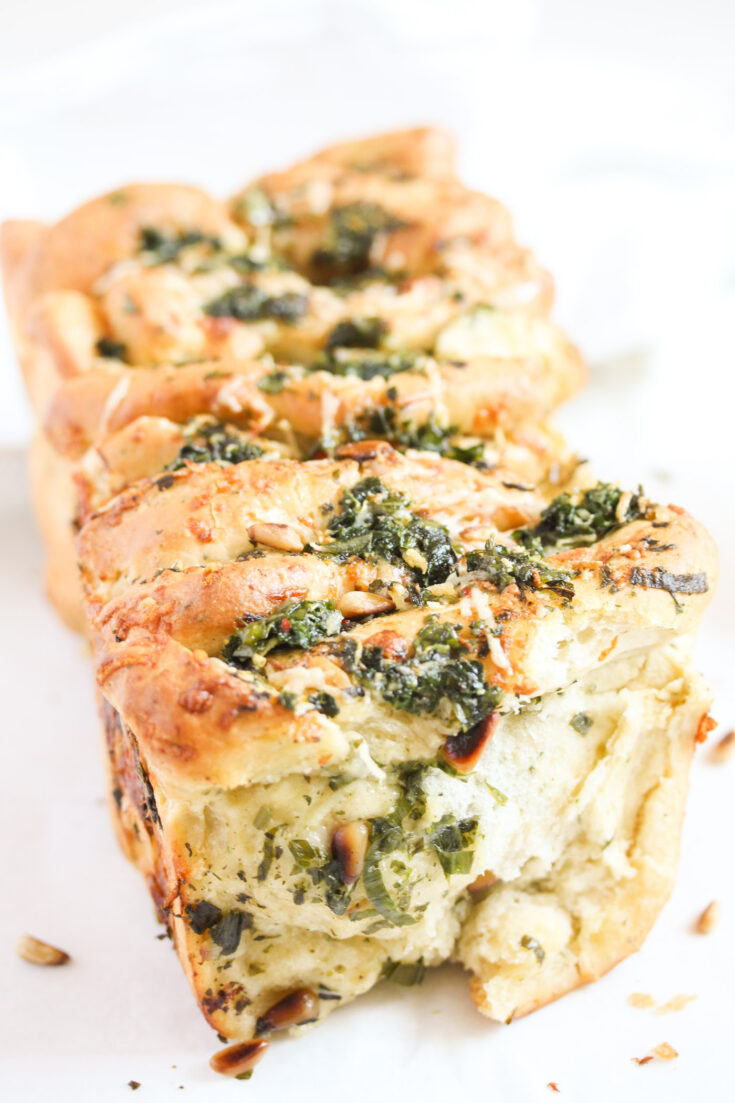 Pull-Apart Wild Garlic Bread Where Is My Spoon