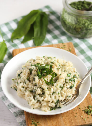 Simple Wild Garlic Risotto Recipe Where Is My Spoon