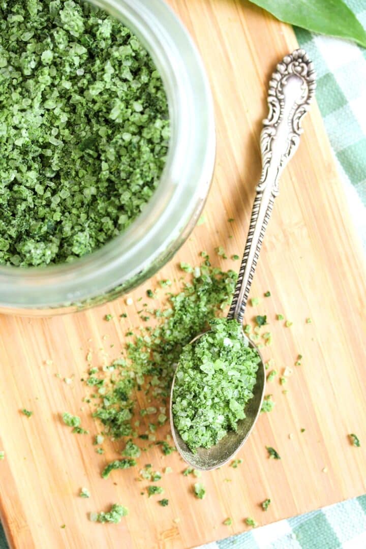 Wild Garlic Salt - Where Is My Spoon