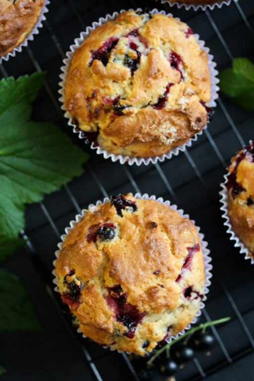 Easy Black Currant Muffins - Where Is My Spoon