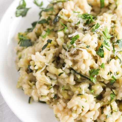 Creamy Zucchini Risotto Recipe - Where Is My Spoon