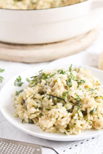 Creamy Zucchini Risotto Recipe - Where Is My Spoon