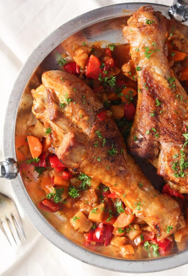 How to Cook Turkey Drumsticks - Where Is My Spoon