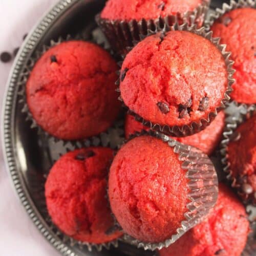 The Best Red Velvet Muffins - Where Is My Spoon