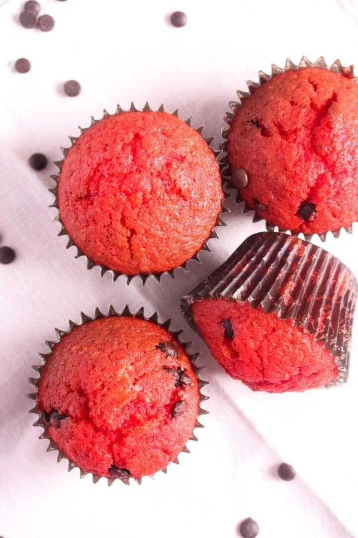 The Best Red Velvet Muffins - Where Is My Spoon