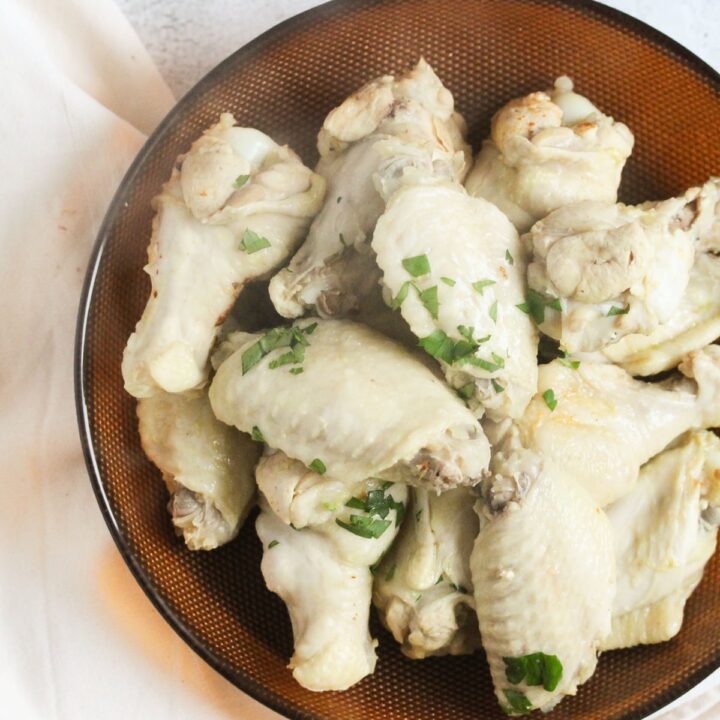 How to Boil Chicken Wings - Where Is My Spoon