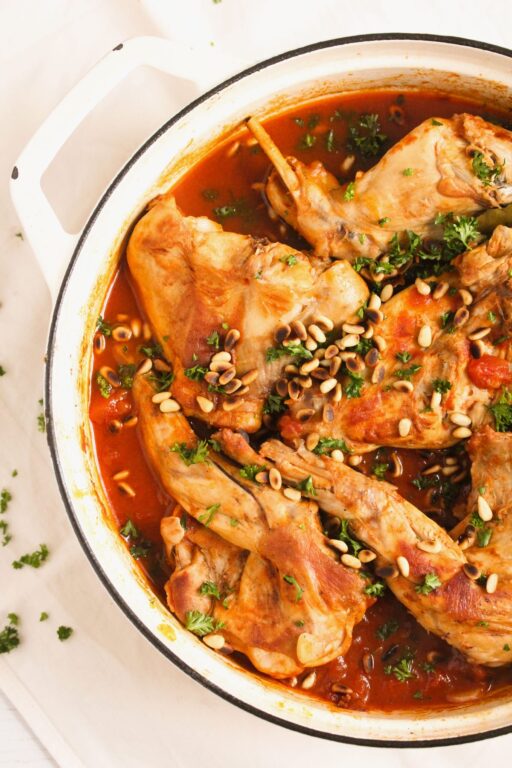 Italian Rabbit Stew - Where Is My Spoon