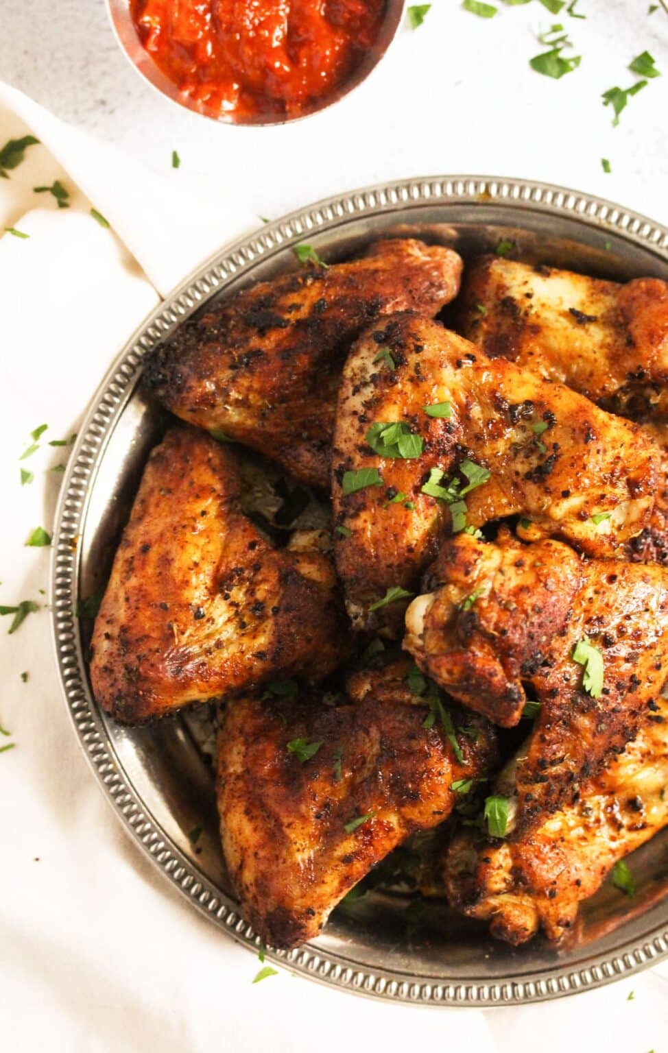 Baked Whole Chicken Wings - Where Is My Spoon