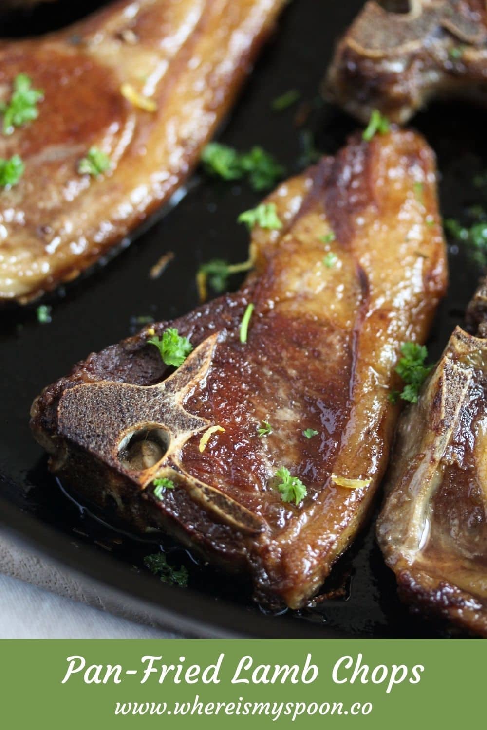 Fried Lamb Chops in the Cast Iron Skillet - Where Is My Spoon