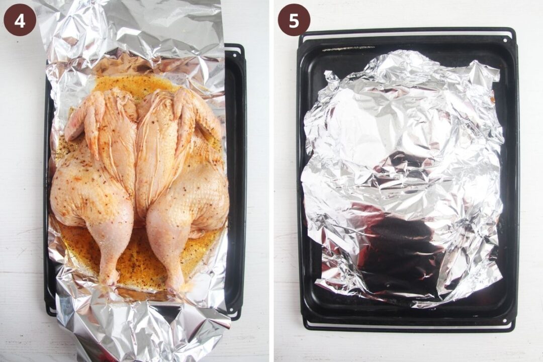 Butterflied Roast Chicken (Spatchcocked Chicken) - Where Is My Spoon