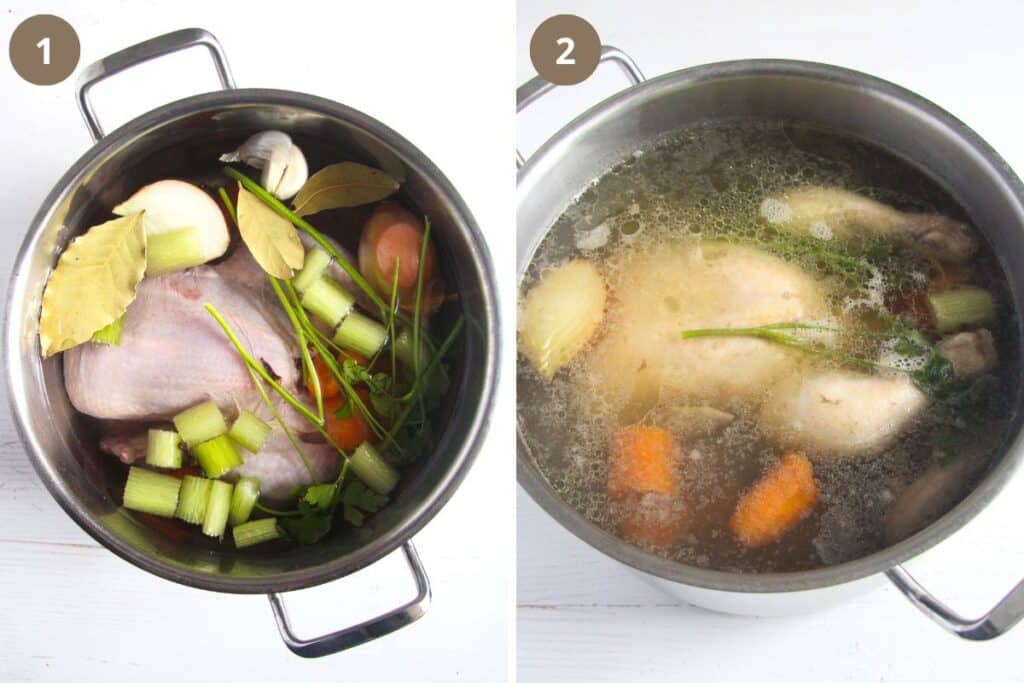 How to Boil a Whole Chicken - Where Is My Spoon