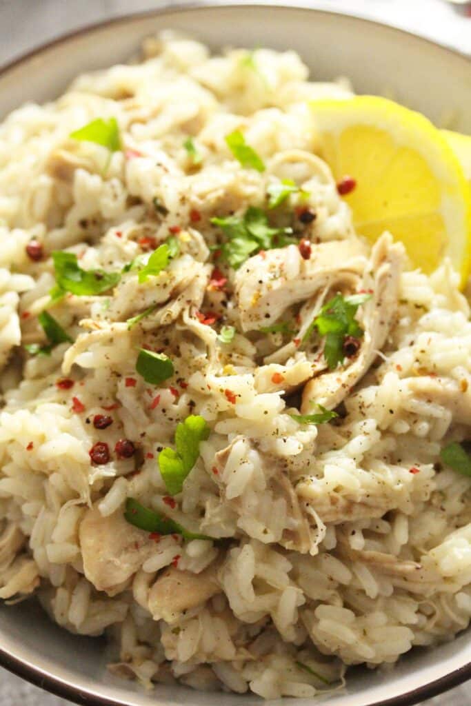 Boiled Rice and Chicken - Where Is My Spoon