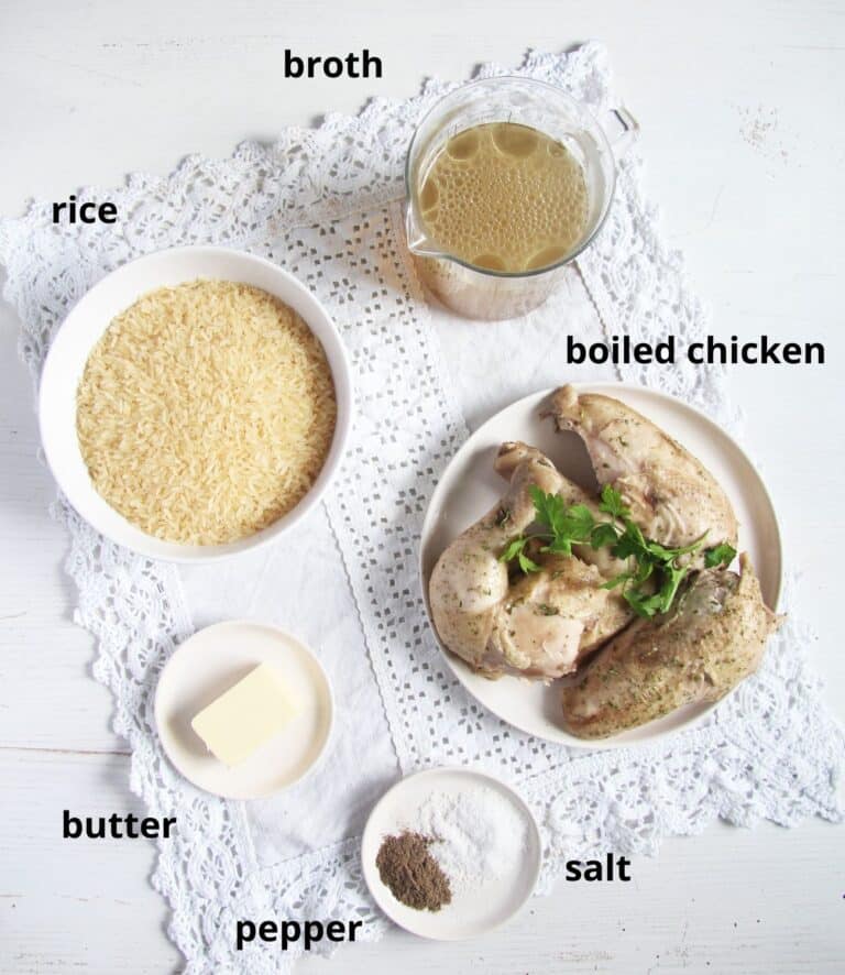 Boiled Rice and Chicken - Where Is My Spoon