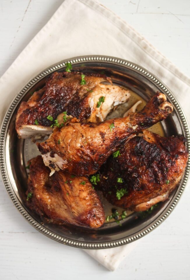 Grilled Chicken Halves - Where Is My Spoon