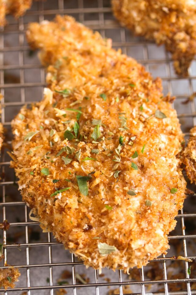 Crispy Panko Breaded Chicken - Where Is My Spoon