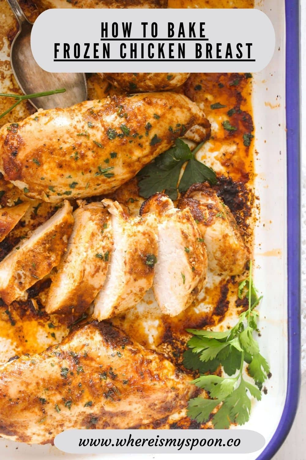 How to Bake Frozen Chicken Breast - Where Is My Spoon
